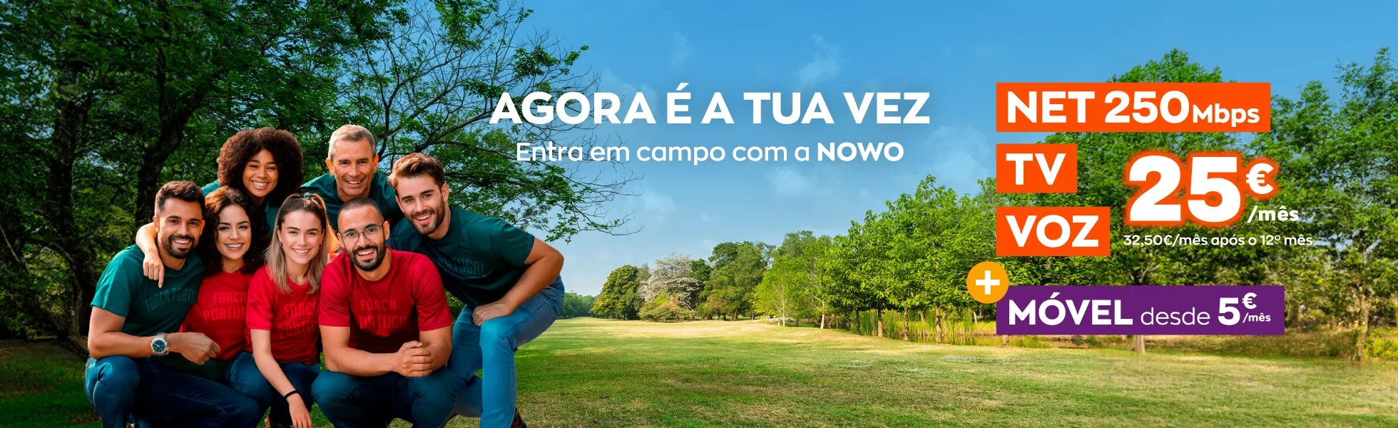 NOWO - Internet, Televisão, Telemóvel e Telefone